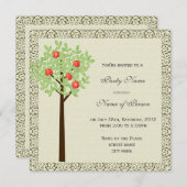 Party invitation, apple tree invitation | Zazzle