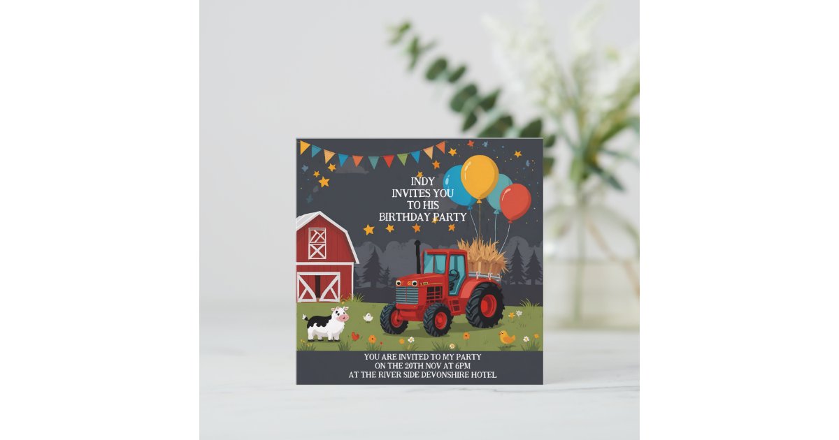 Party invitation you can personalize to your taste | Zazzle