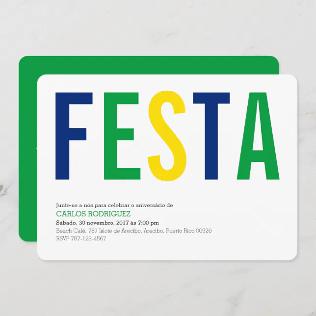 Party: Invitations: Brazil: Peruvian Flag Invitation | Zazzle