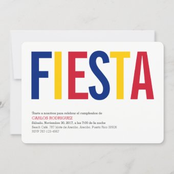 Party: Invitations: Venezuela: Venezuelan Flag Invitation | Zazzle