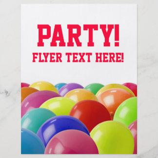 Balloon Flyers & Programs | Zazzle