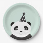 Panda Birthday Plates | Zazzle.com