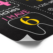 Party Like a Pineapple First Birthday chalk board Poster | Zazzle