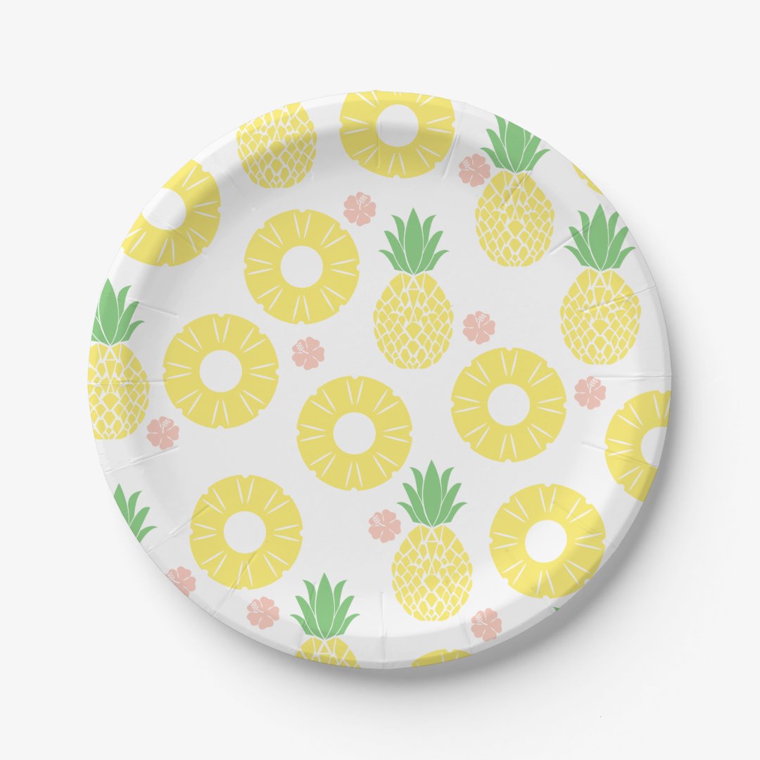 Party Like A Pineapple Paper Plates | Zazzle