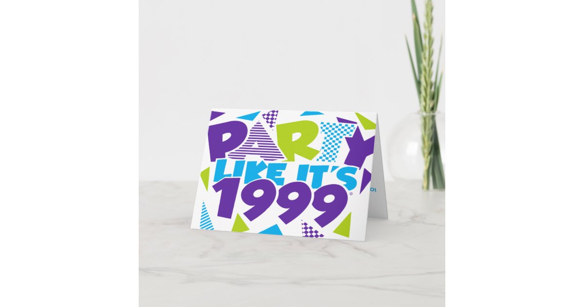 Party Like It's 1999®™ Invitation - Design 01 | Zazzle