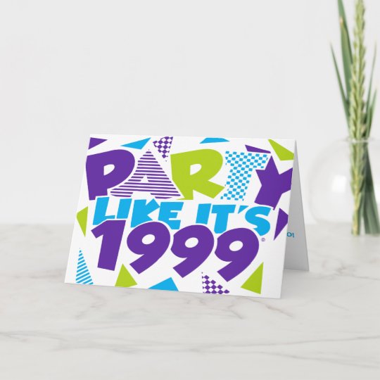 Party Like It's 1999® Invitation - Design 01 | Zazzle.com