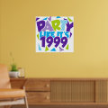 Party Like It's 1999®™ Poster - Design 01 | Zazzle