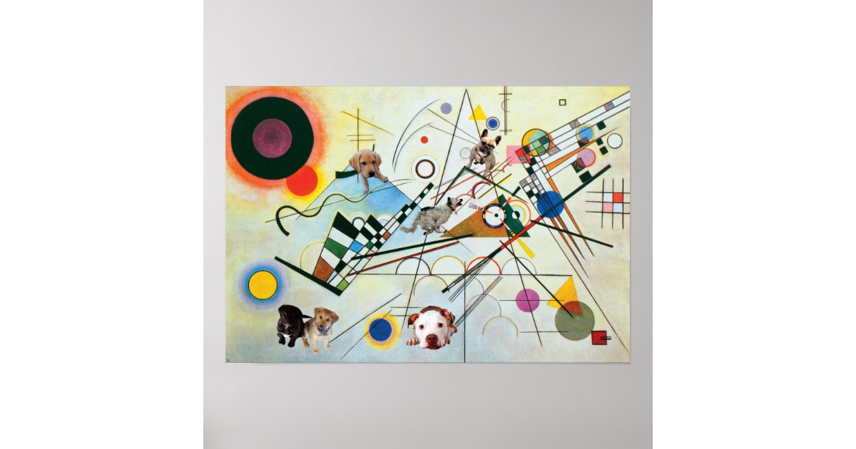 Party of Composition VIII Poster | Zazzle