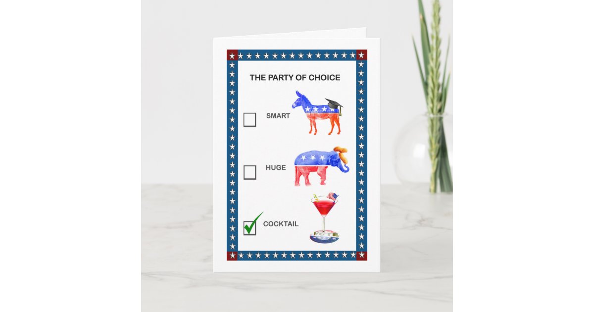 Party On Election Party Invitation | Zazzle