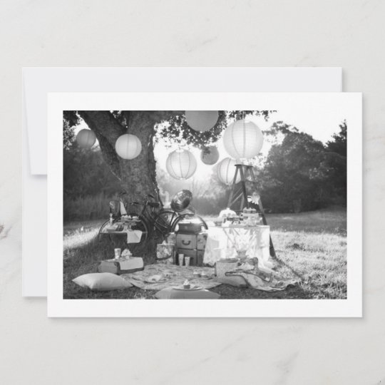 PARTY-PARTY OUTDOORS EVENT INVITATION | Zazzle.com