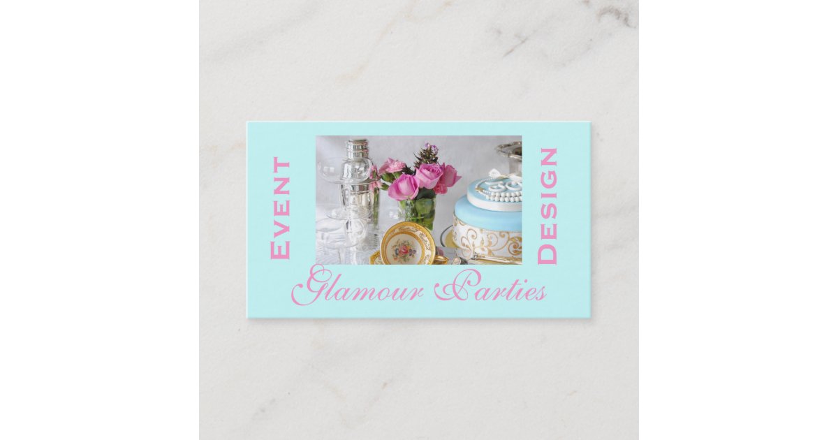 Party Planner Business Card | Zazzle