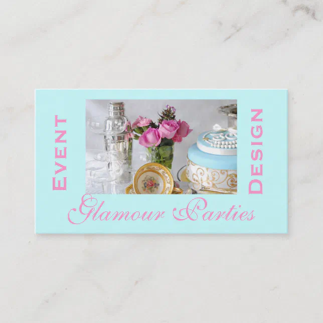 Party Planner Business Card | Zazzle