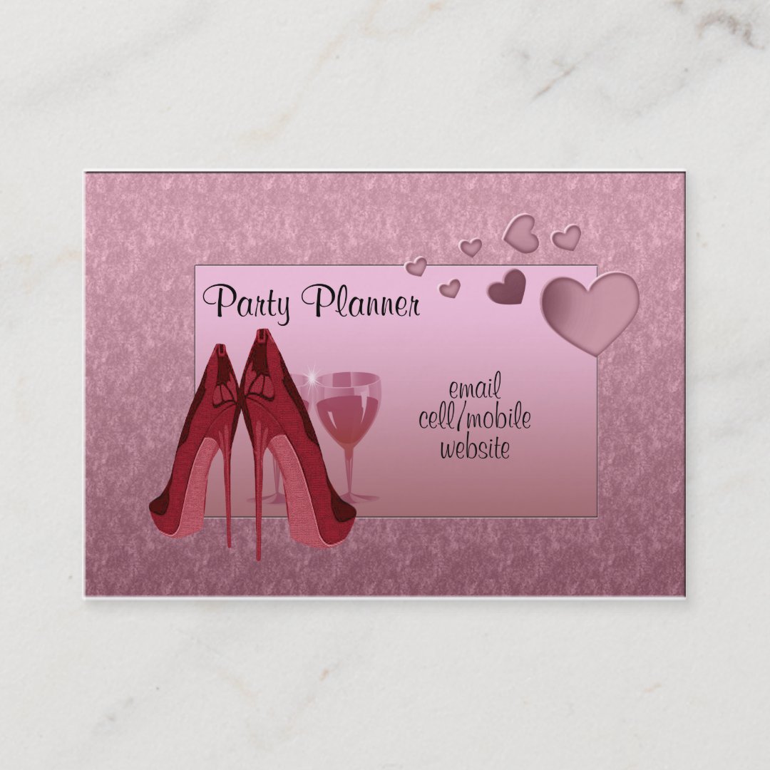 Party Planner Business Card | Zazzle