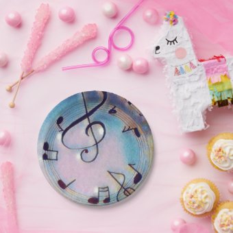 Party Plates Music | Zazzle