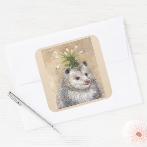 Party Possum stickers | Zazzle
