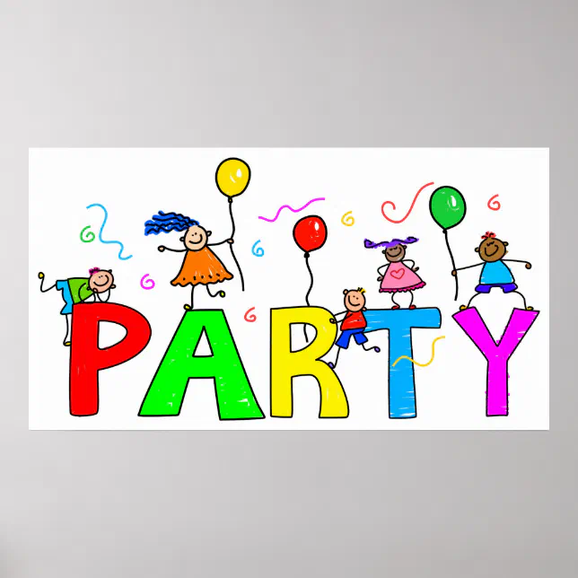 Party Poster | Zazzle