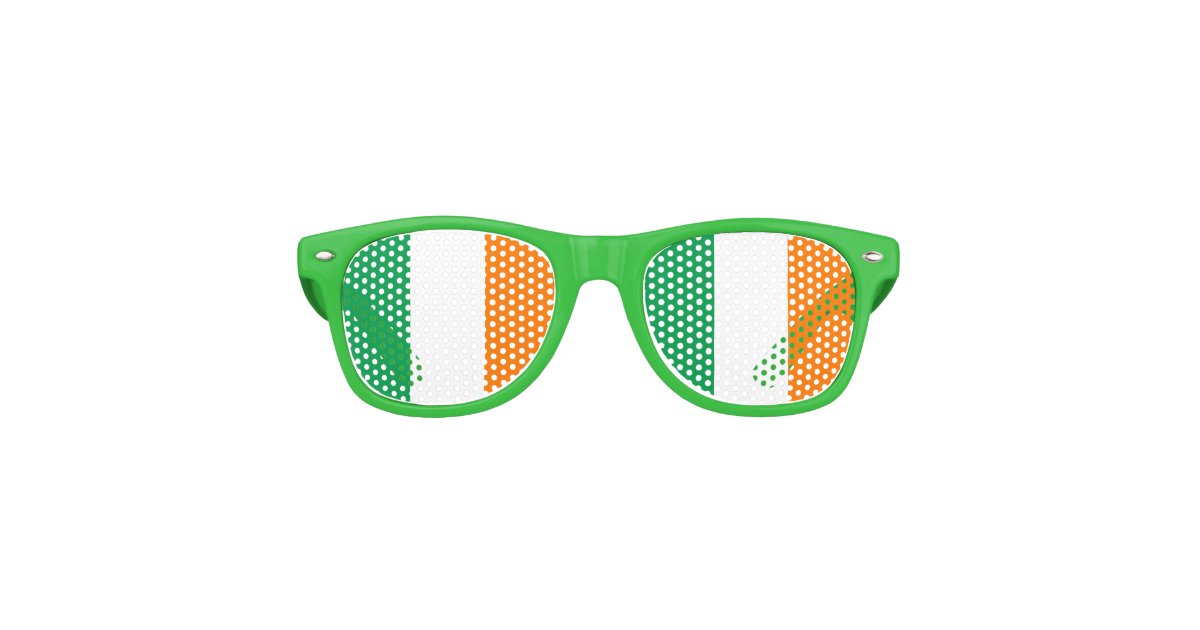 Party Shades & Ireland Sunglasses / Irish flag | Zazzle