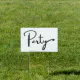Party this way arrow right Yard Sign | Zazzle