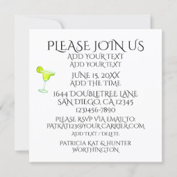 PARTY TIME Invitation | Zazzle