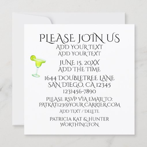 PARTY TIME Invitation | Zazzle