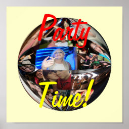 Party Time! Poster | Zazzle