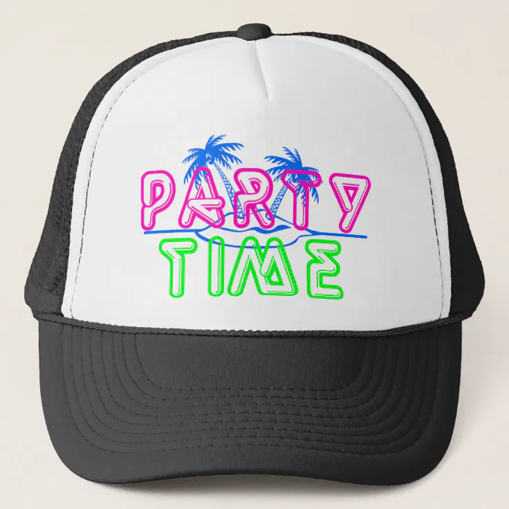 Party Time Trucker Hat | Zazzle