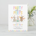 Party With My Peeps Easter Party Invitation | Zazzle