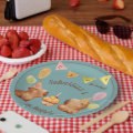Party with the Capybara Paper Plates | Zazzle