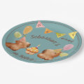 Party with the Capybara Paper Plates | Zazzle