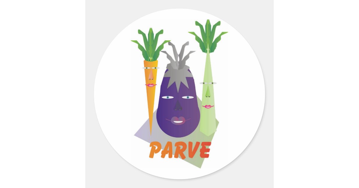 Parve Stickers | Zazzle