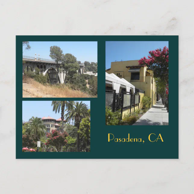 Pasadena, California Photo Postcard | Zazzle