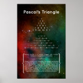 Pascal's Triangle Poster | Zazzle