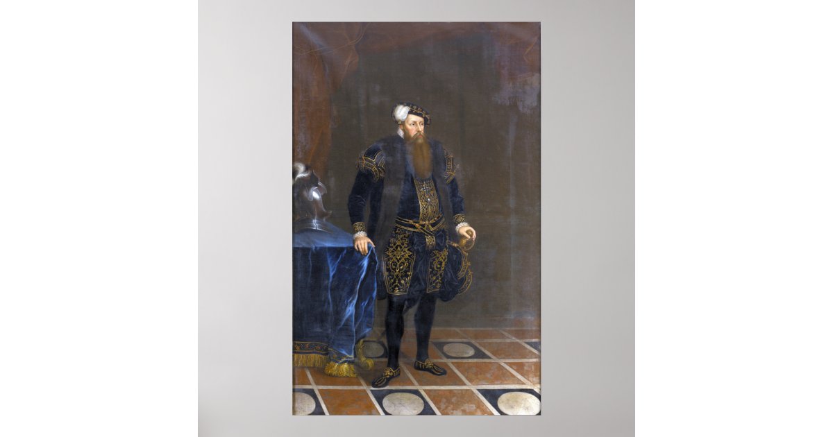 Pasch - Gustav King Of Sweden Poster | Zazzle