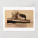 Passenger Steamer Juniata - Louis Pesha Postcard | Zazzle