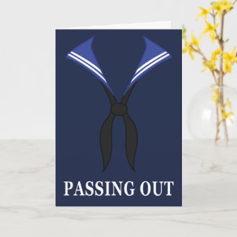 Passing Out Parade British Navy Uniform Congrats Card | Zazzle