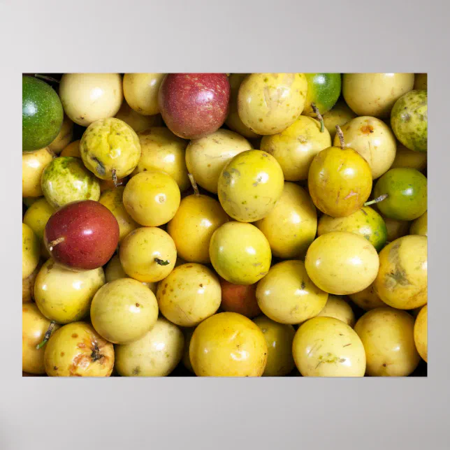 Passion Fruit Poster | Zazzle