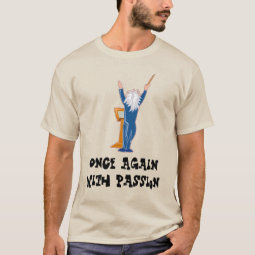 Passionate Music Conductor Tee Shirt | Zazzle
