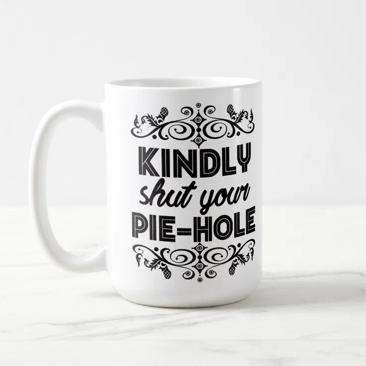 Passive Aggressive Coffee Lover Quiet Please Coffee Mug | Zazzle