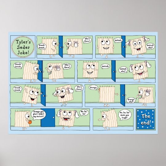 Passover Funny Joke Poster 20 x 24 Matte Finish | Zazzle.com