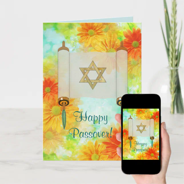 Passover Greetings Card | Zazzle
