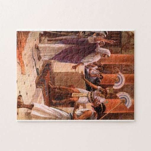 PASSOVER PESACH BIBLE PUZZLE MOSES AND PHARAOH | Zazzle