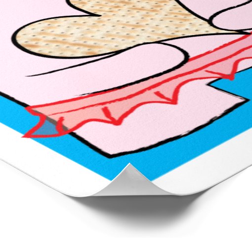 Passover Pets Seder Poster 20 x 24 Matte Finish | Zazzle