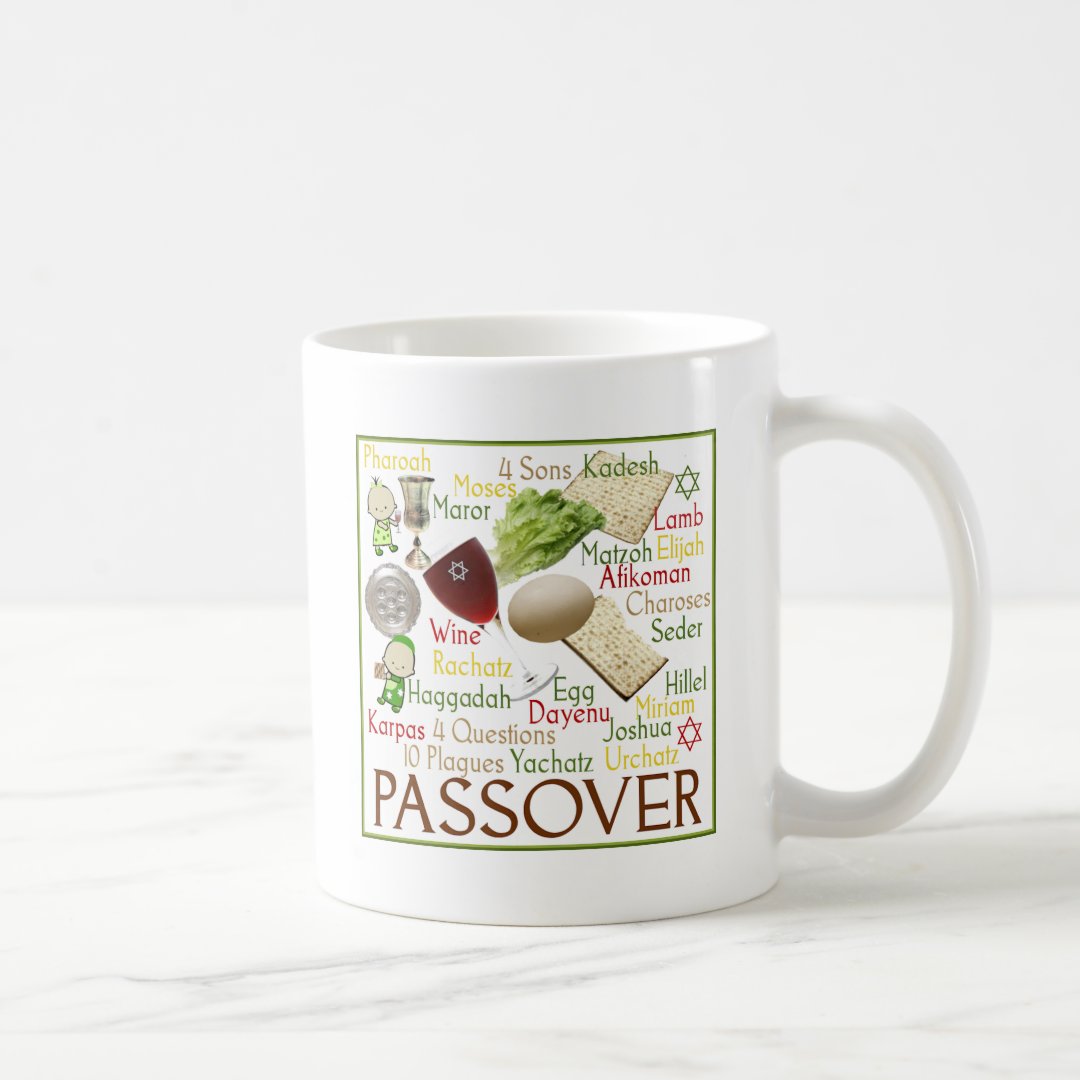 Passover Symbols Coffee Mug | Zazzle