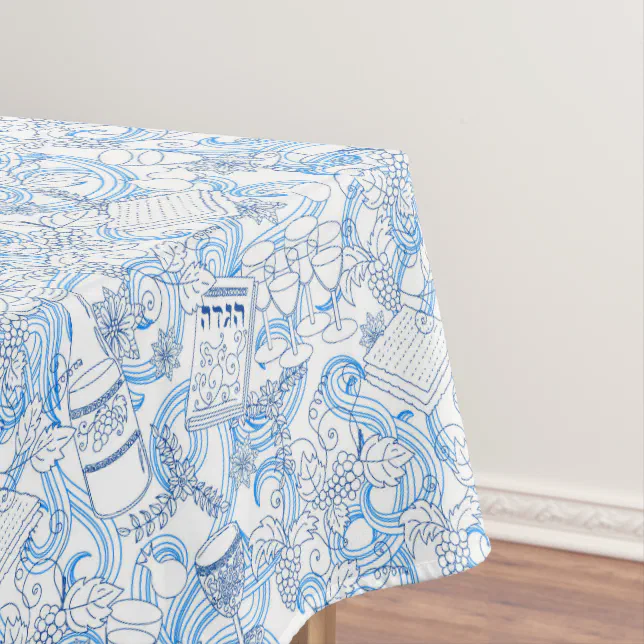 Passover Tablecloth - Customizable Sizes - Pesach | Zazzle