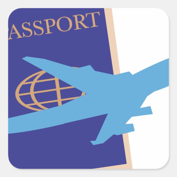 Passport Stickers | Zazzle