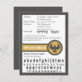 Password Secret Agent Birthday Party Invitation | Zazzle