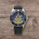 Past Master Freemason Square and Compass Masonic Watch | Zazzle