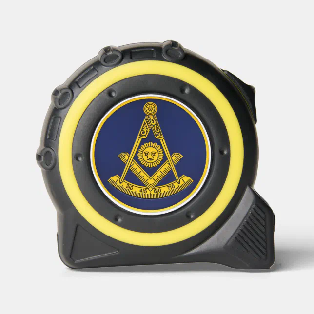 Past Master Lodge Freemasonry Masonry Masonic Tape Measure | Zazzle