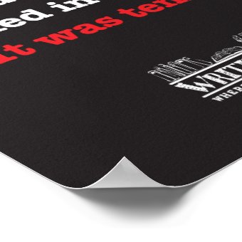 Past, Present, and Future Poster | Zazzle