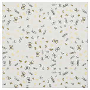 Pasta Pattern fabric | Zazzle